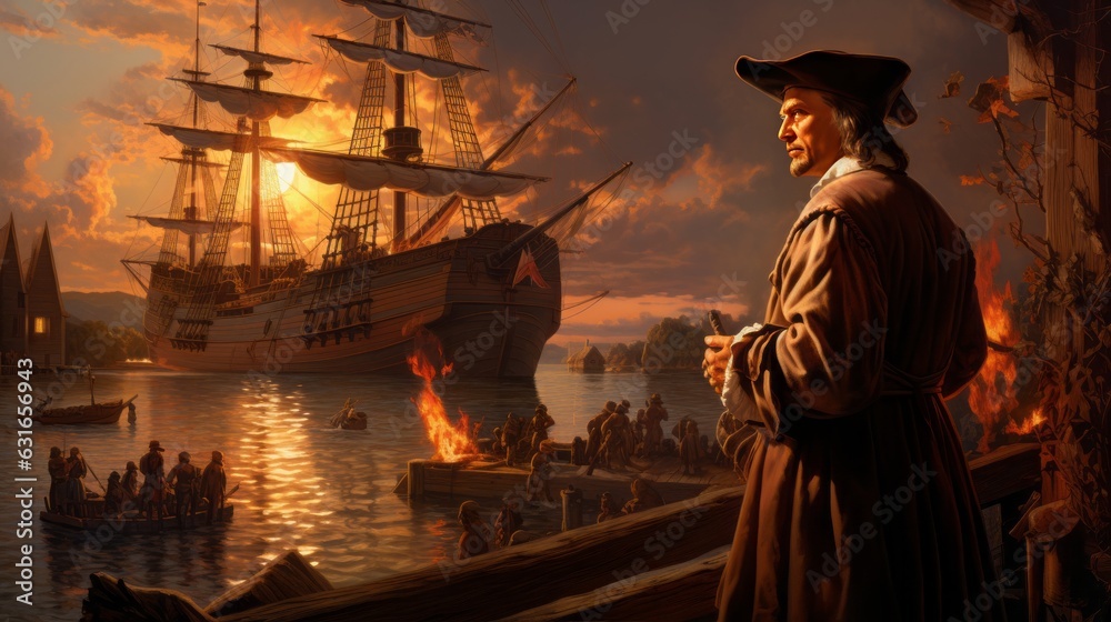 Columbus Day Celebrate the anniversary of Christopher Columbus's ...