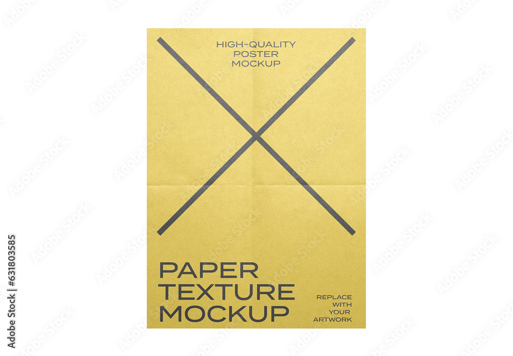 Paper Mockup Texture Letterhead Template Branding Identity Poster Flyer ...