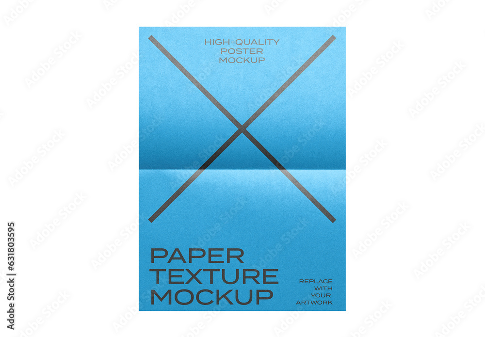 Paper Mockup Texture Letterhead Template Branding Identity Poster Flyer Effect Stock Template
