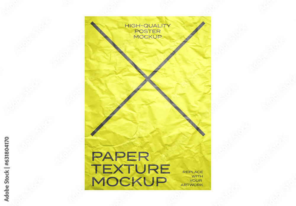 Paper Mockup Texture Letterhead Template Branding Identity Poster Flyer ...