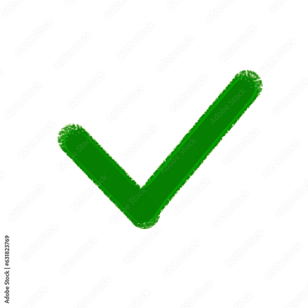 green check mark Stock Vector | Adobe Stock