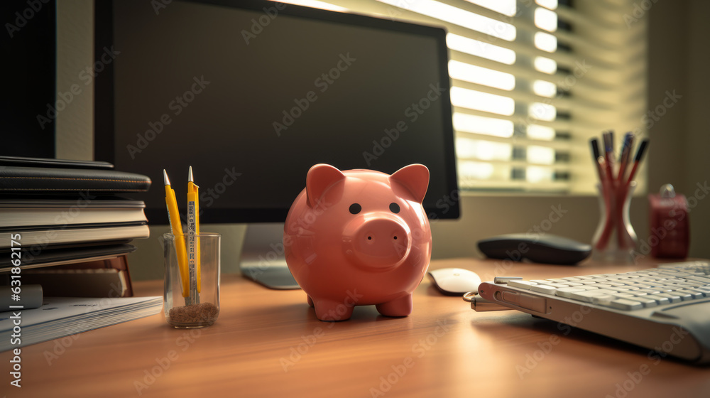 Pig safe - Safe - Savings - Savings - Saving - Created with Generative ...