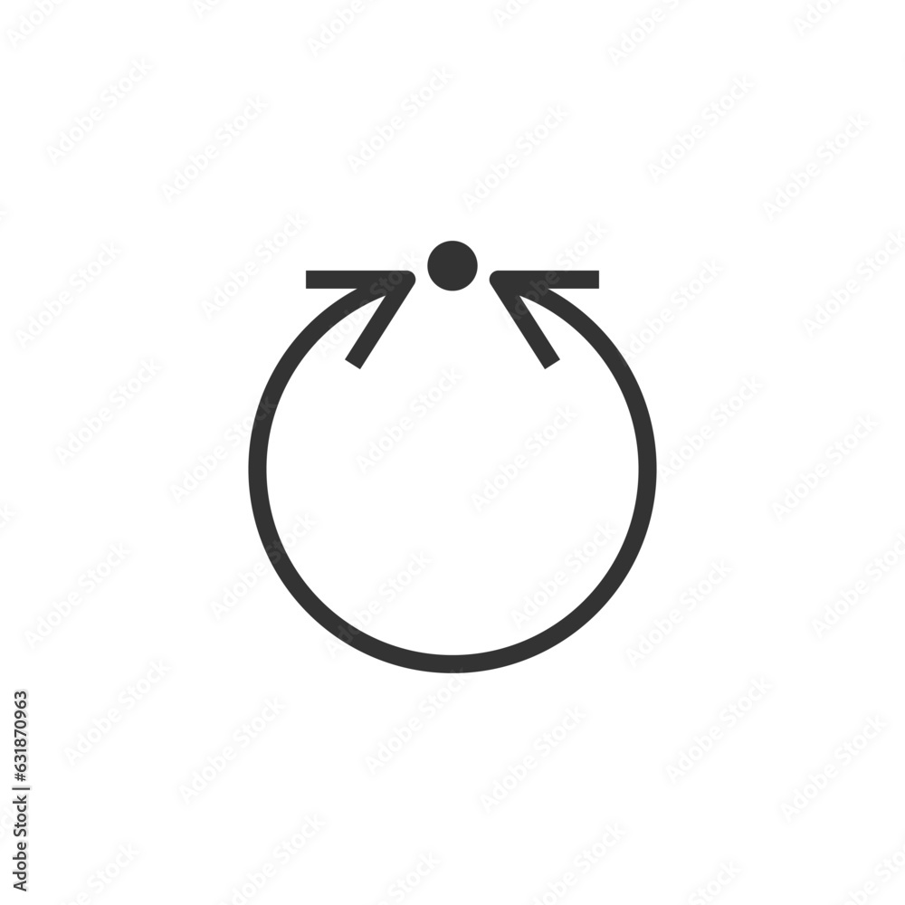 Feedback control icon. Graphical symbol modern, simple, vector, icon ...