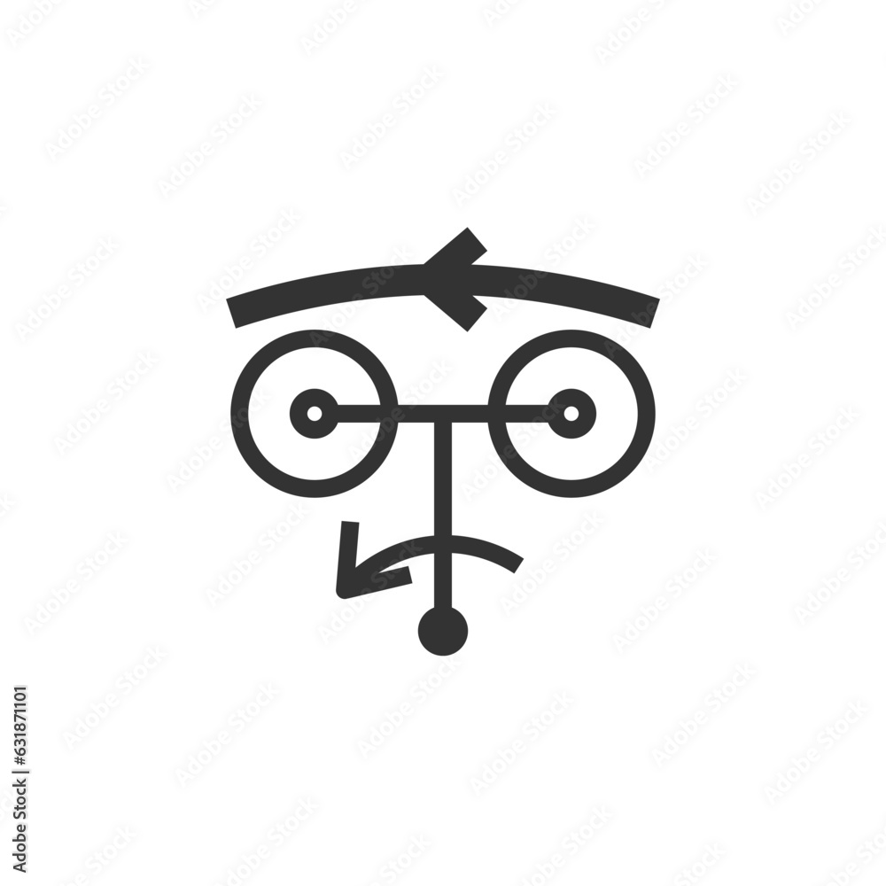 Rotation of raising cylinder with direction of cloth icon. Graphical ...