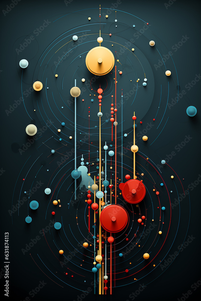 Pi's endless decimals visualized through circles, highlighting ...