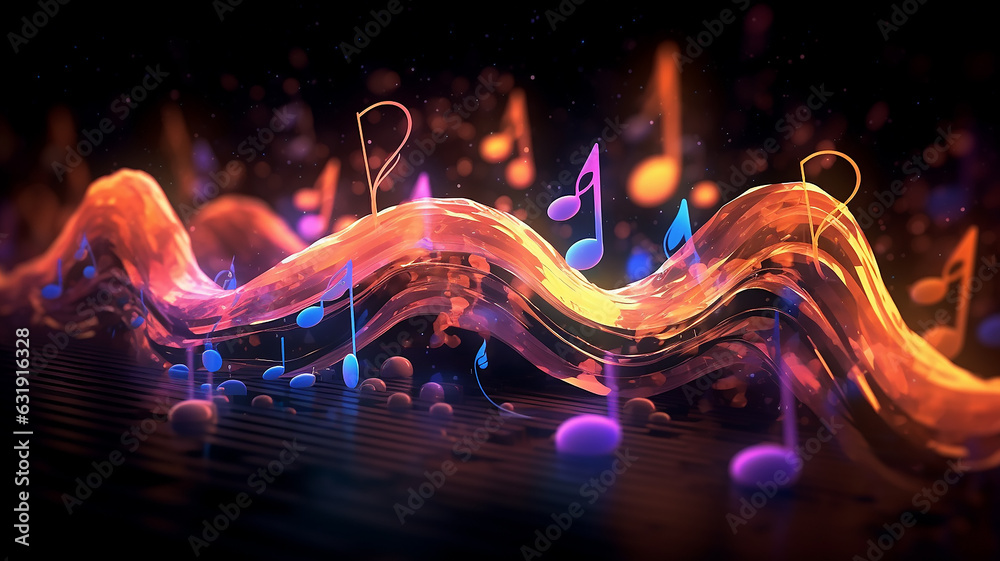 abstract modern music background poster whirlpool. Stock Illustration ...