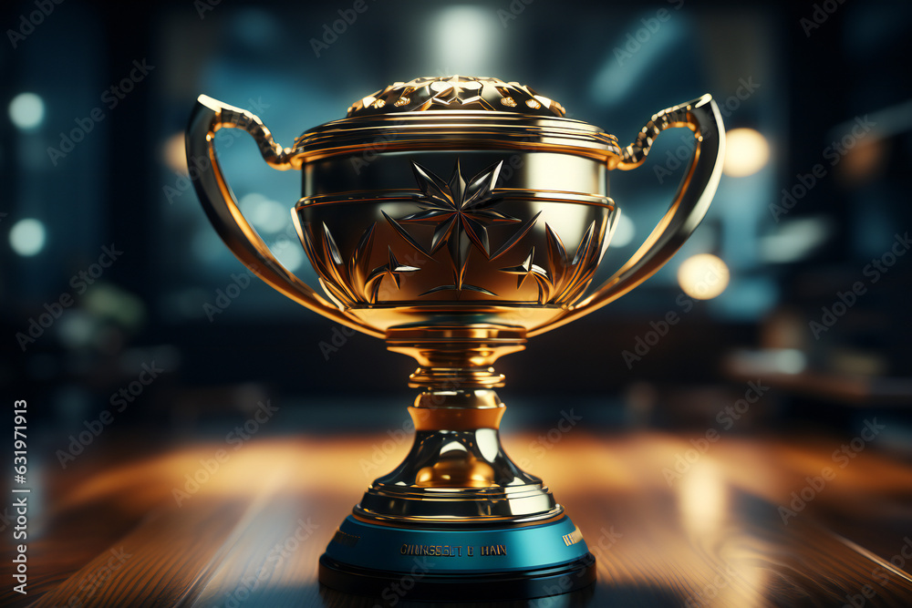 Success: First Place Winners Trophy Champion's Glory and Achievement ...