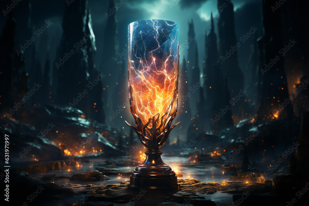 Success: First Place Winners Trophy Champion's Glory and Achievement ...