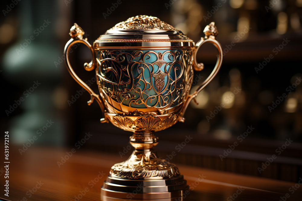 Success: First Place Winners Trophy Champion's Glory and Achievement ...