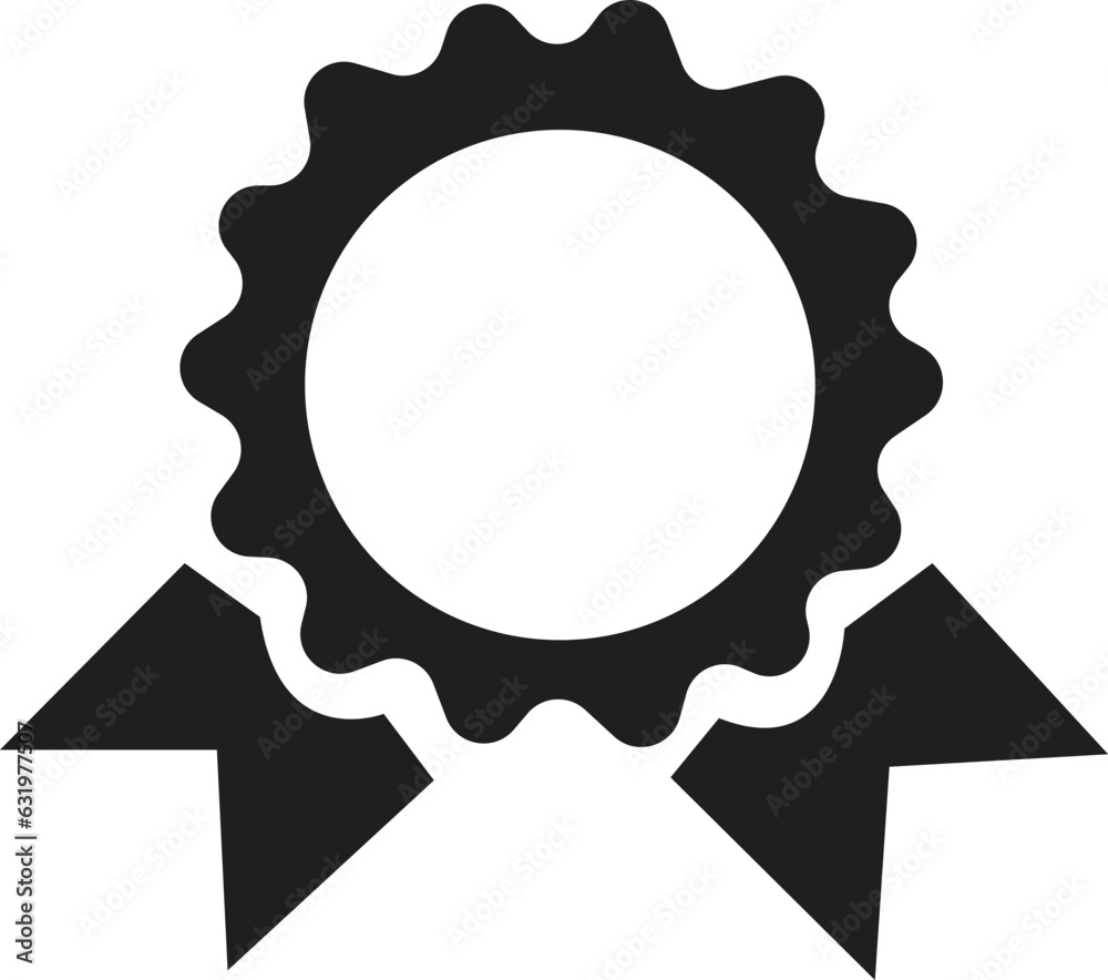Quality certify badge icon. ribbon and banner. premium quality and ...
