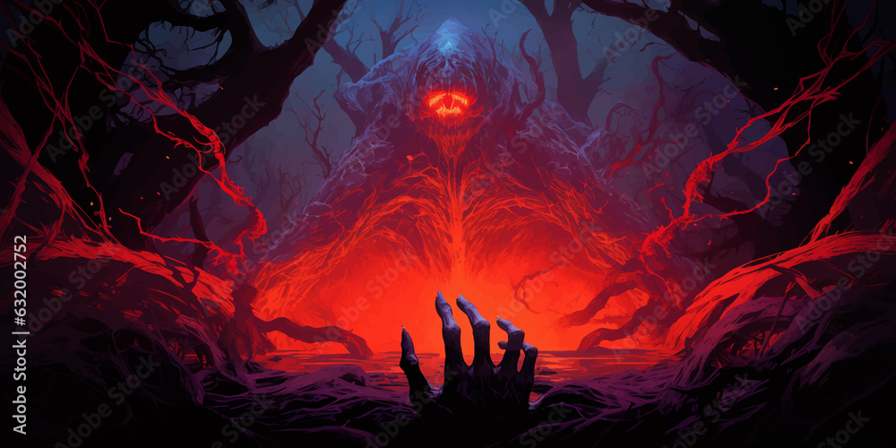 Monster hand with claws. Zombie hand coming out of the ground. Zombie ...