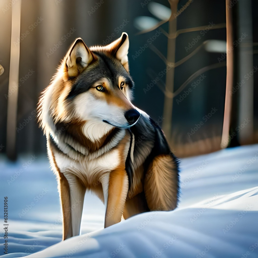 Realistic AI generated animals Stock Photo | Adobe Stock