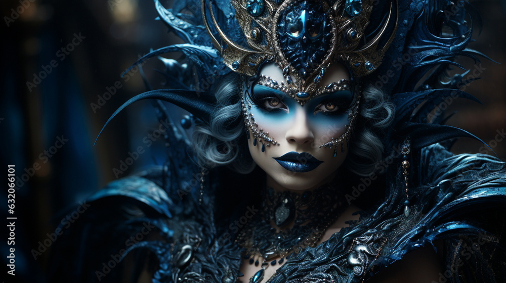 Underworld Masquerade": In a hidden underworld ballroom, mythical ...