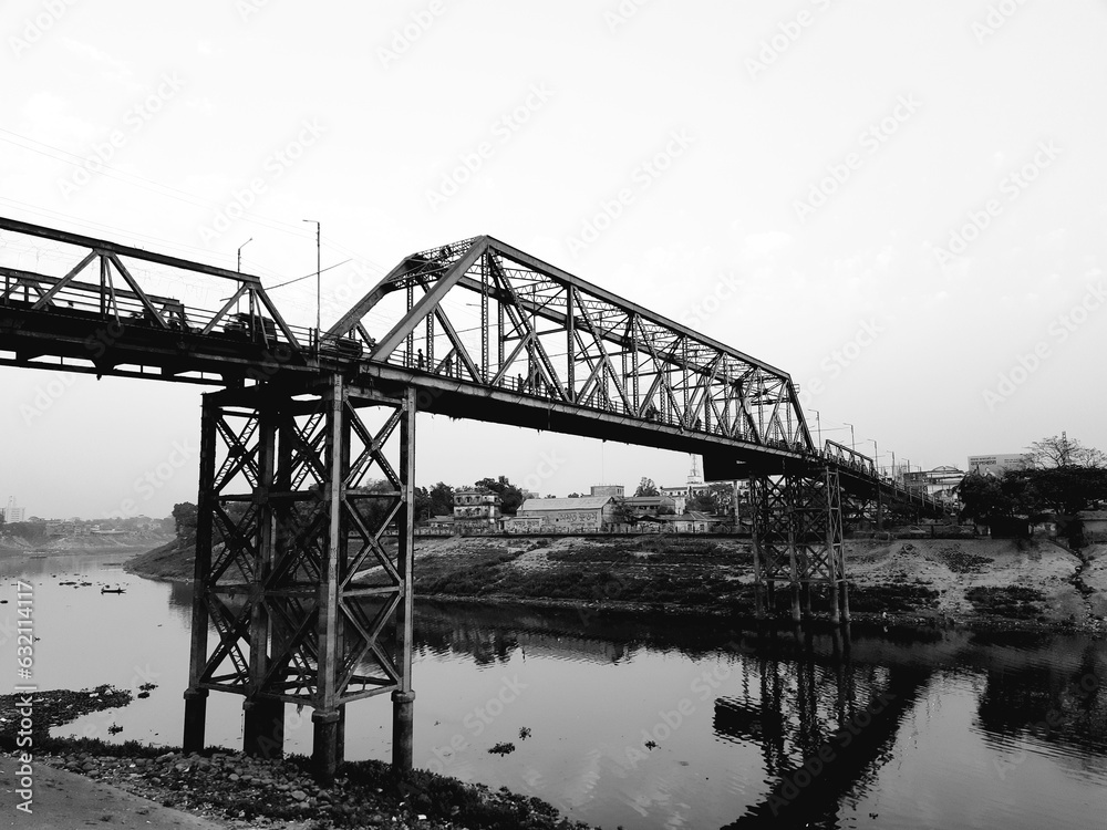 Foto de The Keane Bridge is a notable landmark of Sylhet city ...