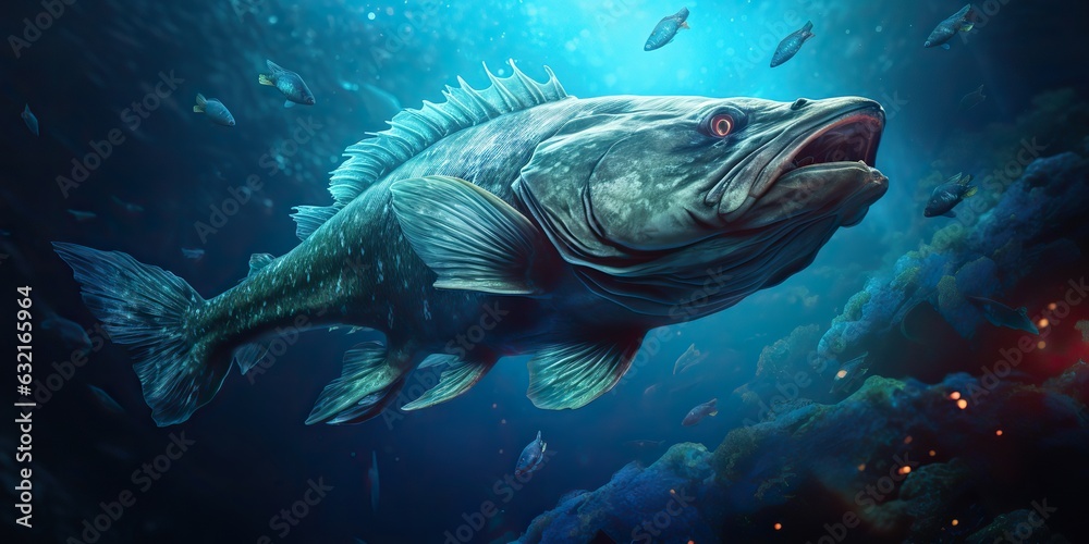 AI Generated. AI Generative. Realistic photo illustration of atlantic ...