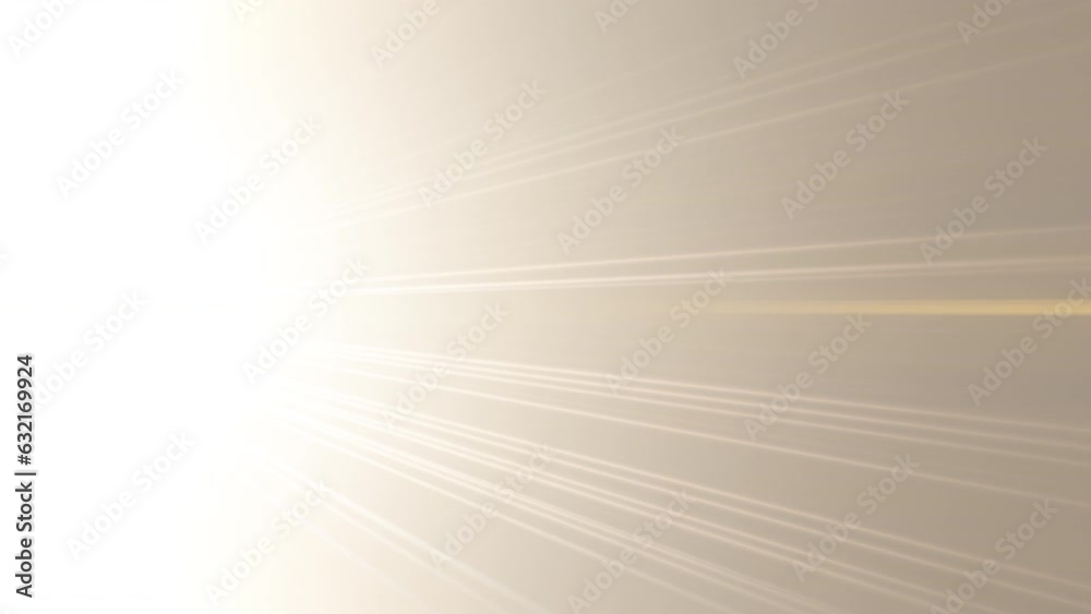 Abstract optical lens flares shine light burst moving to left side ...