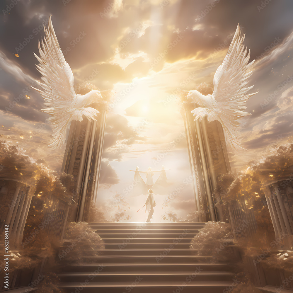 Generative AI, Gateway to Eternity: Angel Walking among Divine ...
