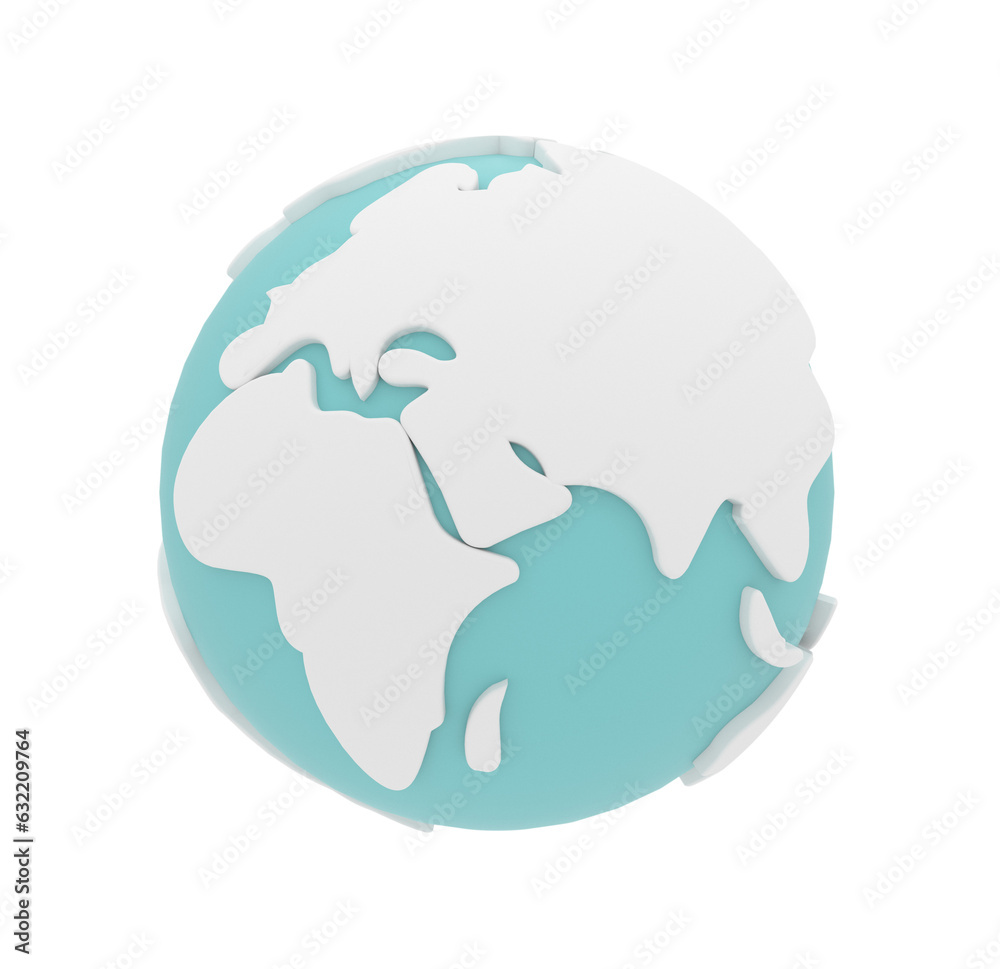Earth globe icon. Environmental problems and environmental protection ...