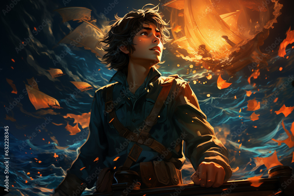 essence of Sinbad is legendary quest comes to life, capturing the ...