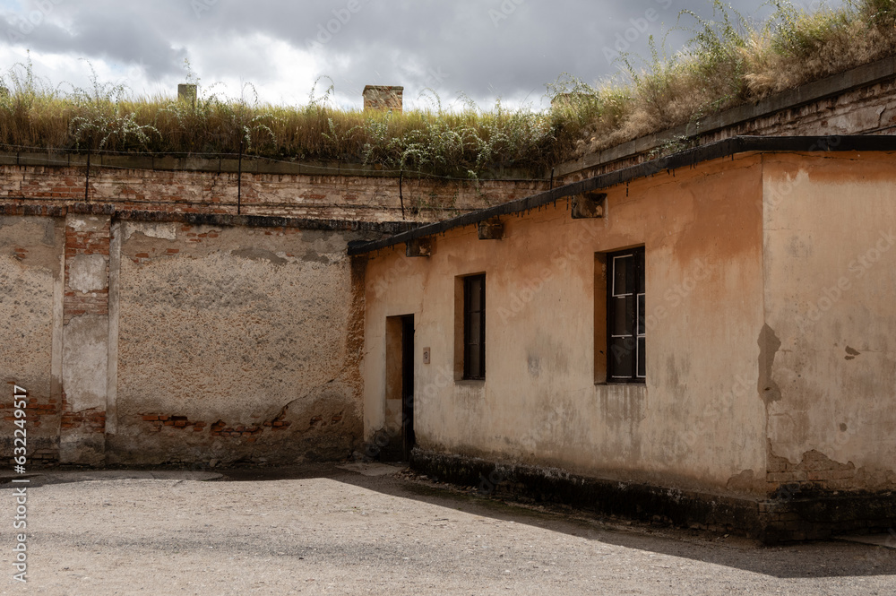 Hygiene and medical facility block in the Small Fortress, which served ...