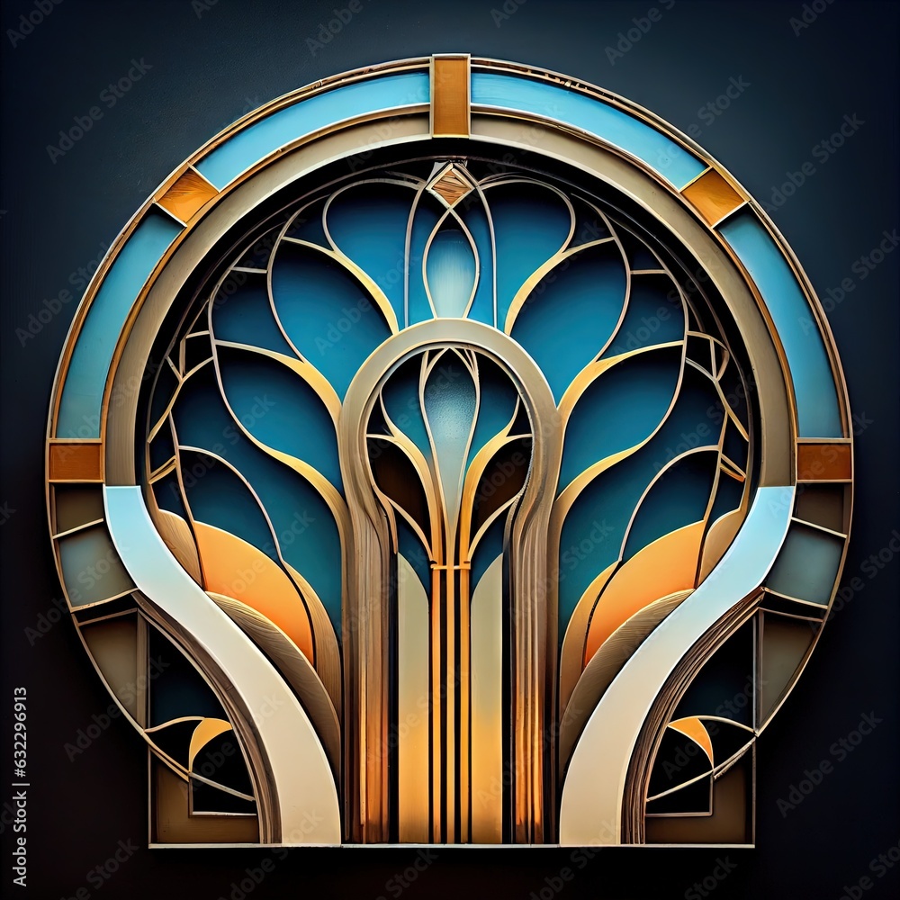 Vintage Window, Art Deco Interior, Luxury Windows, Art Nouveau ...