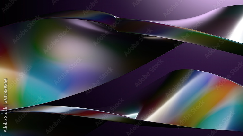 A background of an Elegant and Modern 3D Rendering image with entangled ...