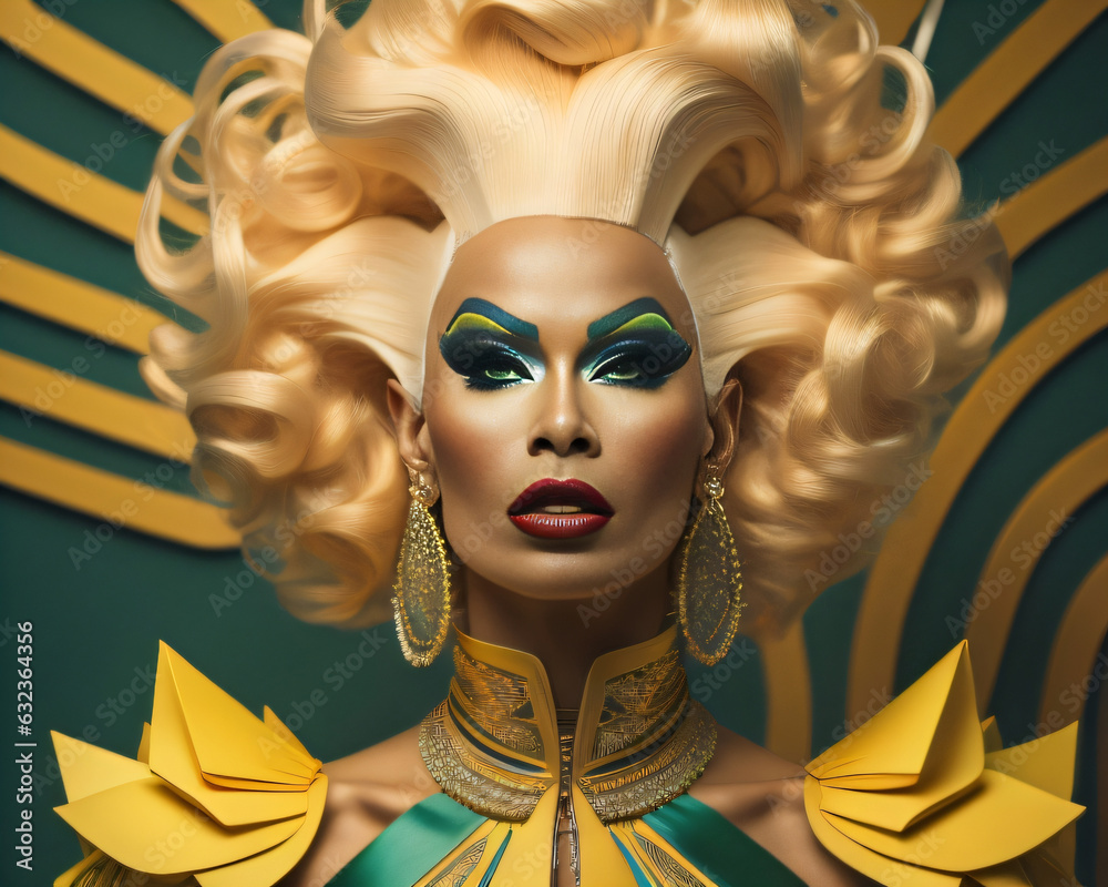 Foto de Drag queen estadounidense inspirada en RuPaul's drag race ...