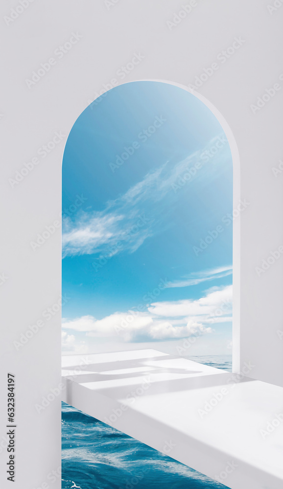 Nature background for product showcase, product presentation displays ...