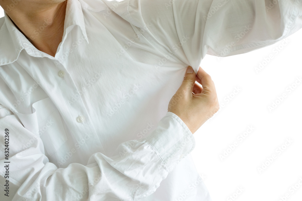 Men wear white sleeves, arms are covered with armpits, they are unclean ...
