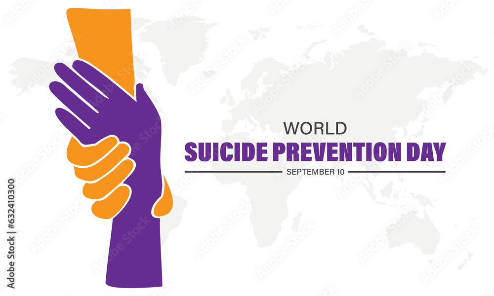 World Suicide Prevention Day September 10 background vector ... World Suicide Prevention Day September 10 background vector ...