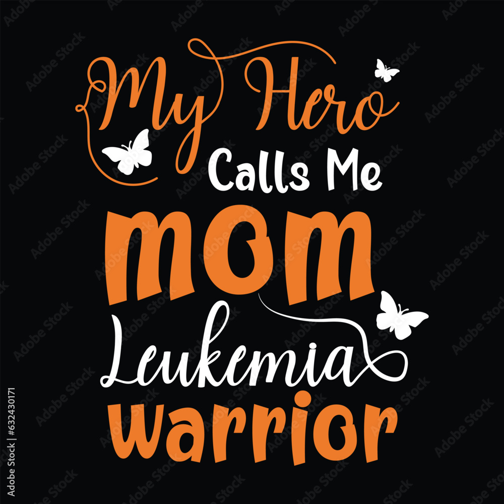 my hero calls me mom leukemia warrior, Leukemia Awareness SVG Bundle ...