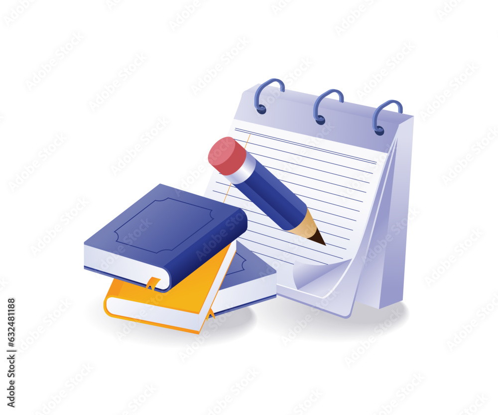 Achievement student lesson notes Stock Vector | Adobe Stock