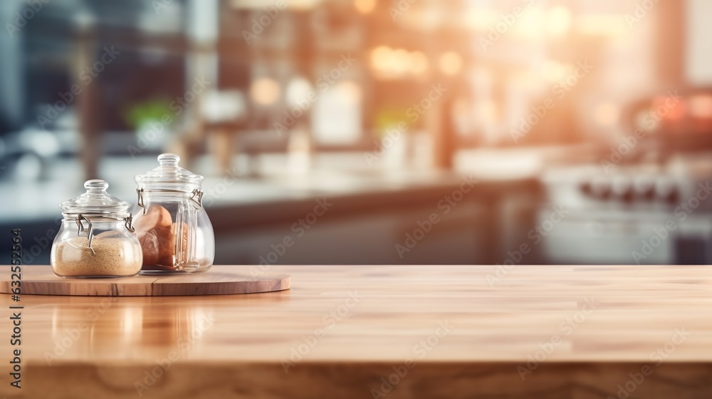 Generative AI : Abstract blur and defocused breakfast buffet at hotel ...