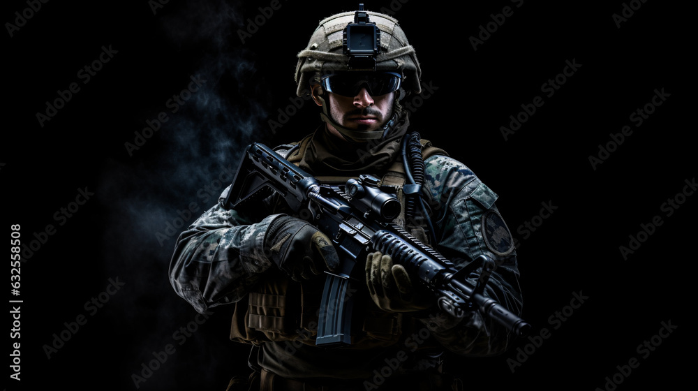 An impactful image of United Special Forces, showcasing the elite ...
