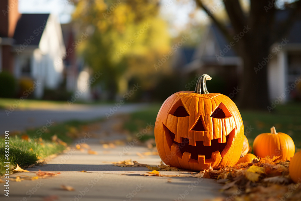 Craft an interactive pumpkin-themed scavenger hunt map, leading ...