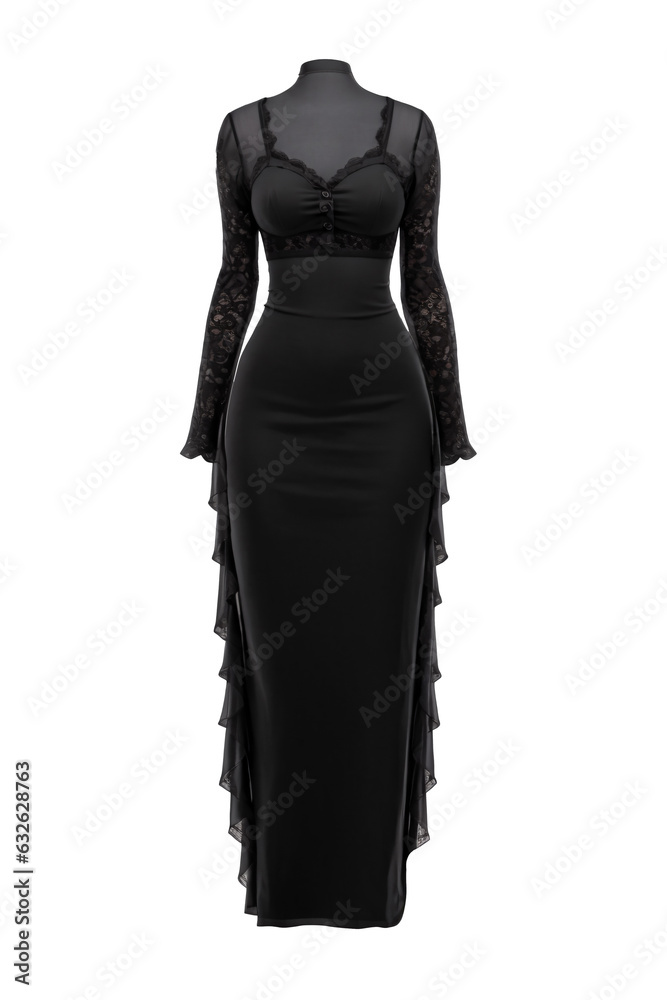 Female Mannequin Costume Reference on a Transparent Background Stock ...