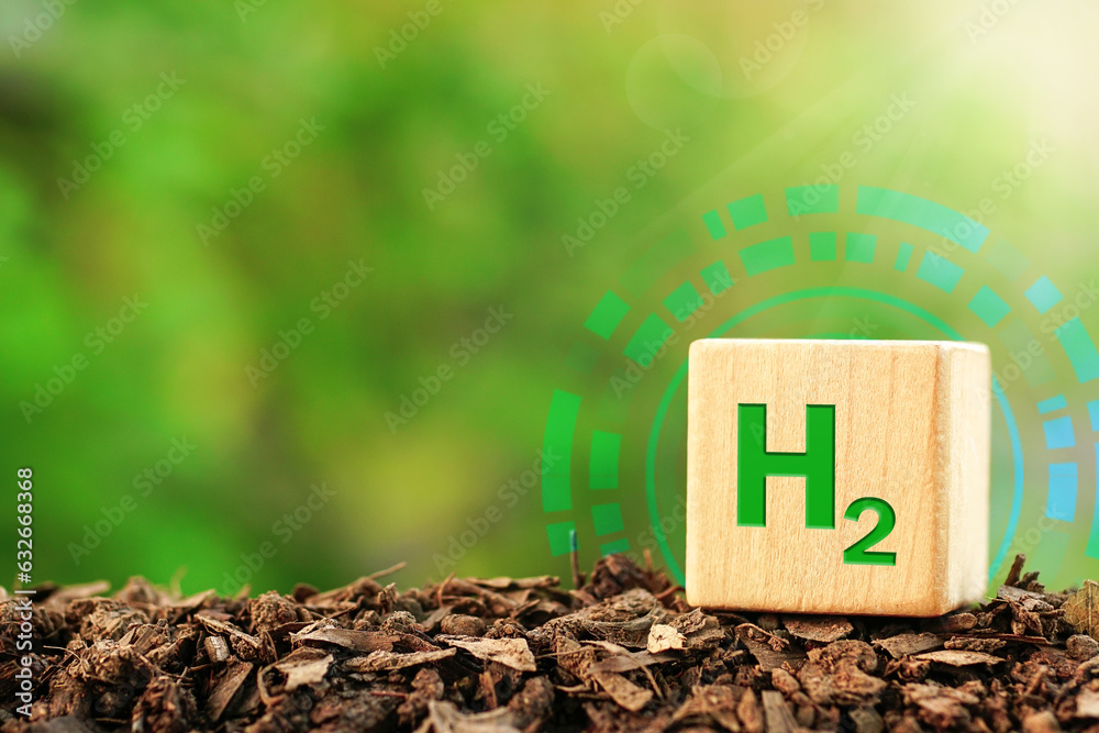 H2 Symbol,Clean hydrogen energy concept. Environment, eco friendly ...