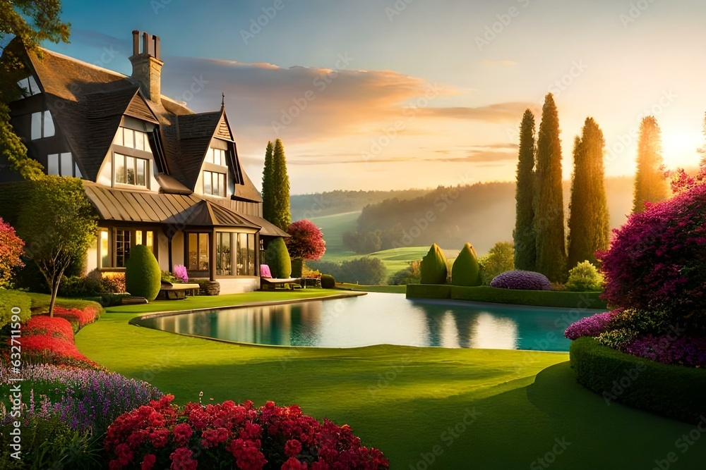 Breathtaking scene of a reclaimed land 80 4k, 8k, 16k, full ultra hd ...