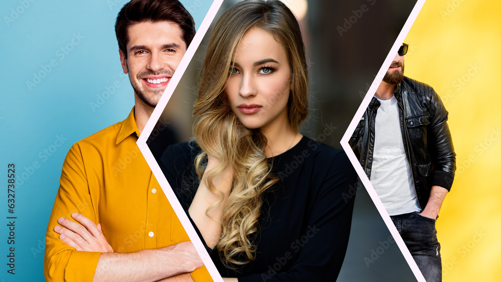 Split Screens - 3 frames Stock Template | Adobe Stock