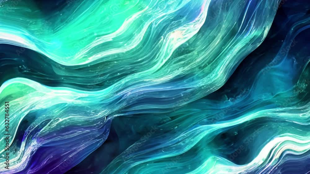 Looped dynamic visions texture, contemporary and mesmerizing abstract ...