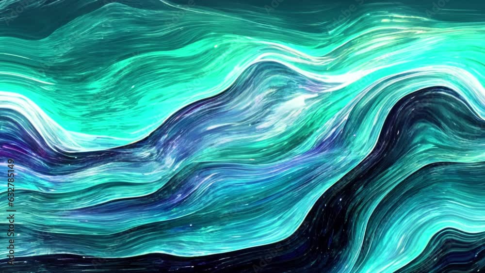 Looped dynamic visions texture, contemporary and mesmerizing abstract ...