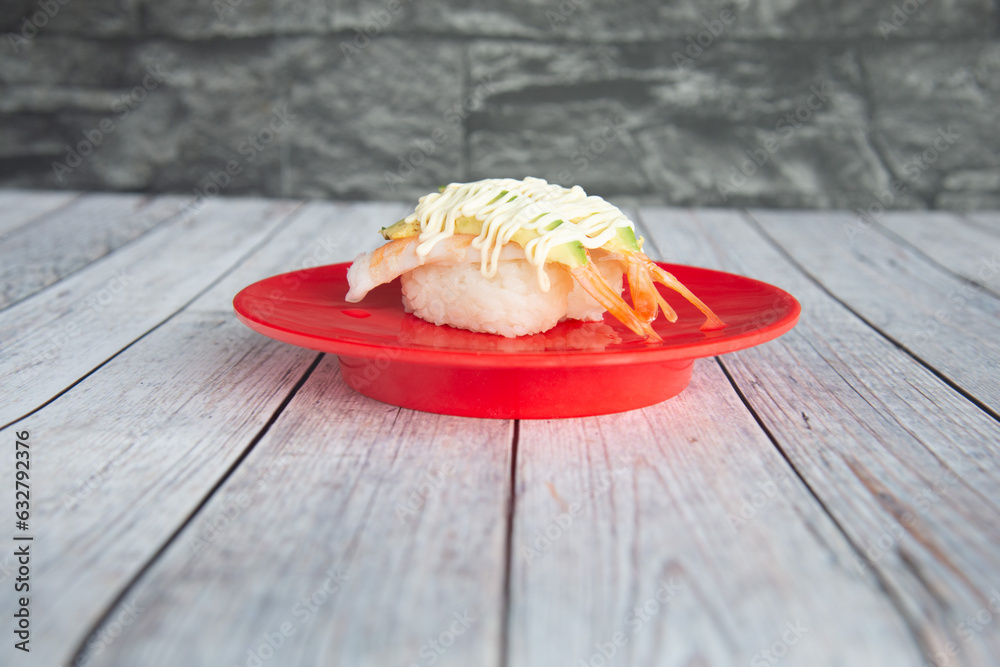 Japanese Food in display for the photo shoot in Tokyo, Japan. Nowadays ...