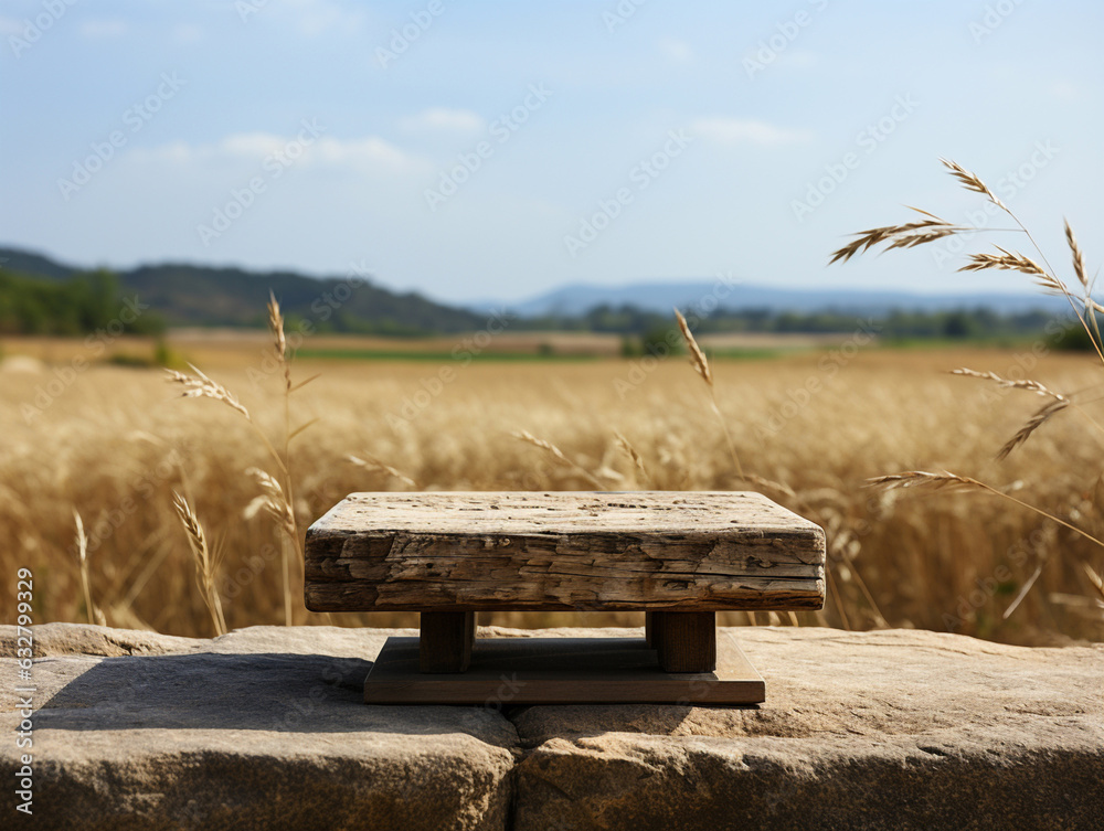 Podium for product display material from natural stone with texture in ...
