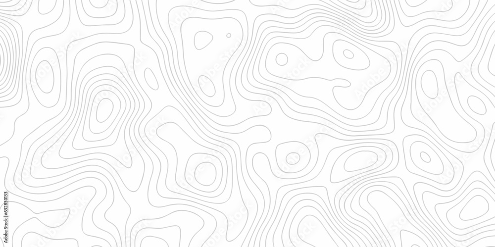 Seamless pattern with lines Background of the topographic map ...