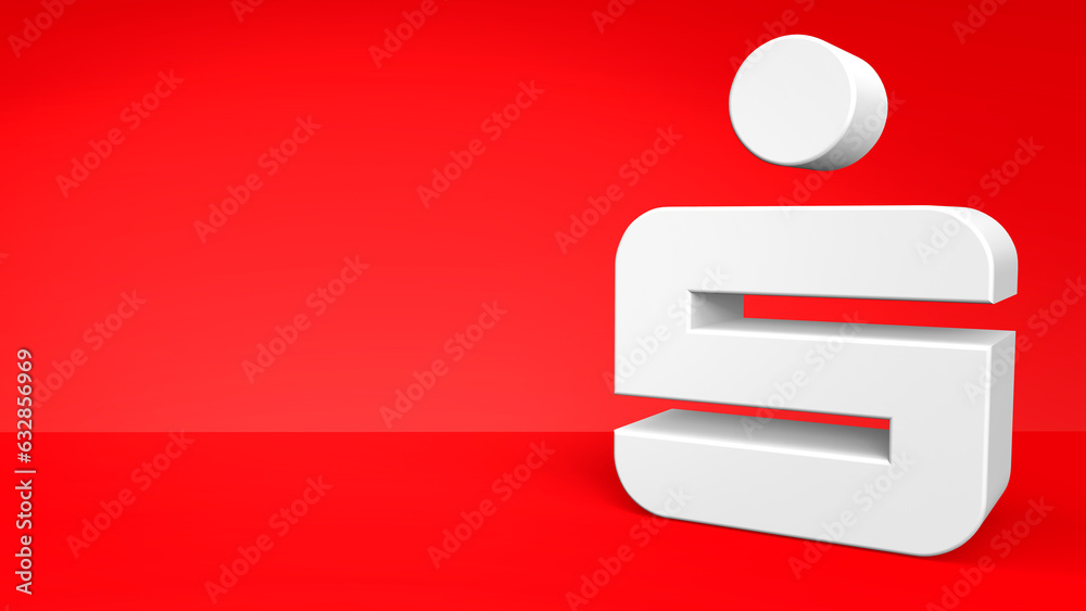 Sparkasse Logo Tisch Präsentation Banner Design Stock Photo | Adobe Stock
