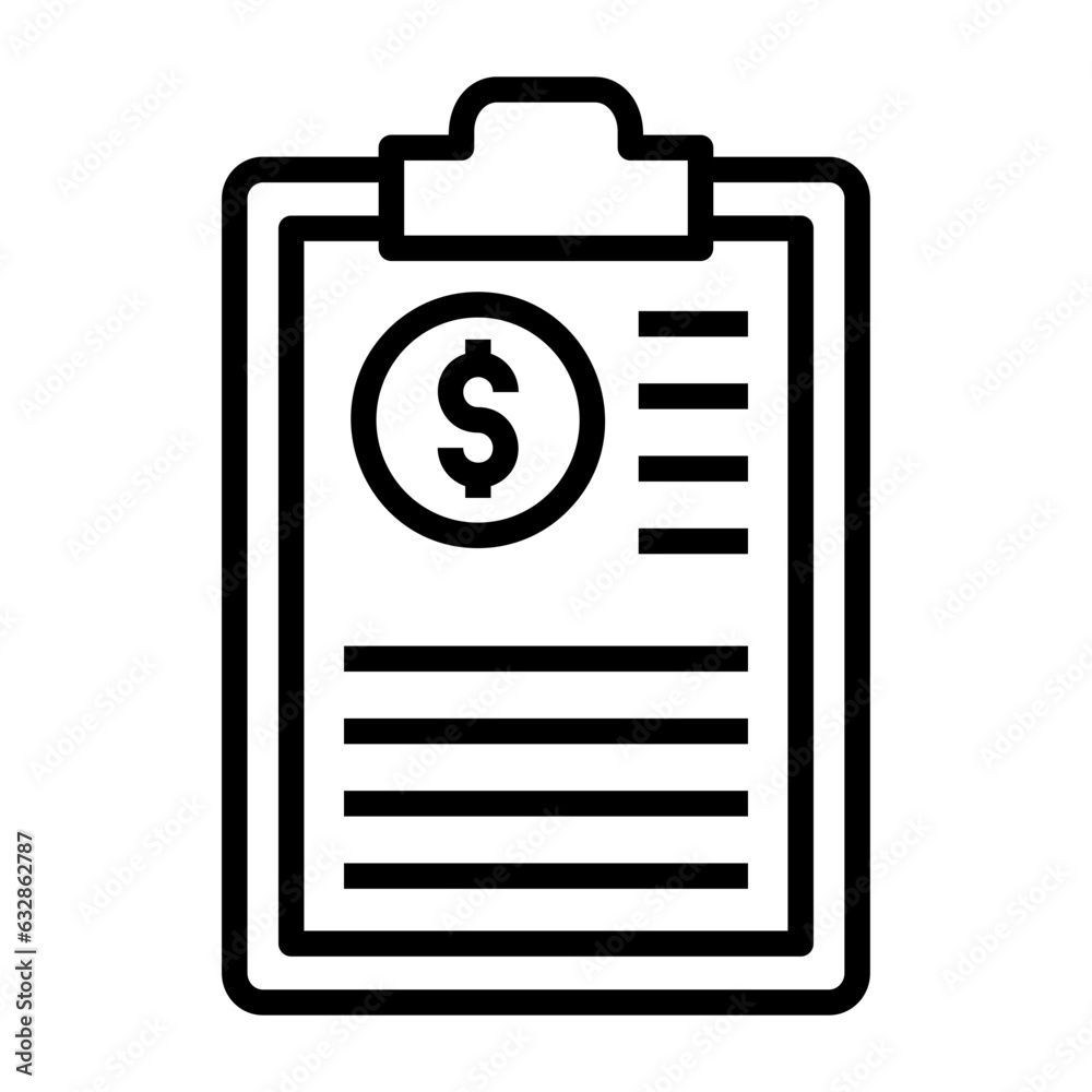 Inventory, Catalog, Checklist, Record, File icon Stock Vector | Adobe Stock