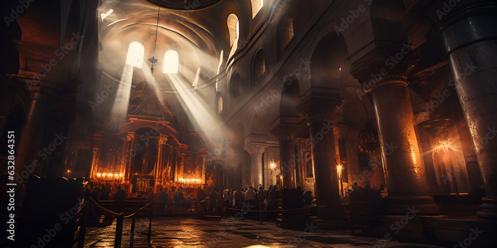 church of st Nicholas, Ceremonial crowning of a ruler in a medieval ...