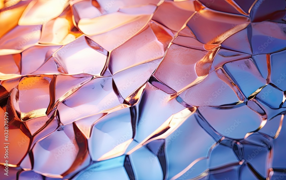 Colorful of cracked glass texture. Stock Illustration | Adobe Stock
