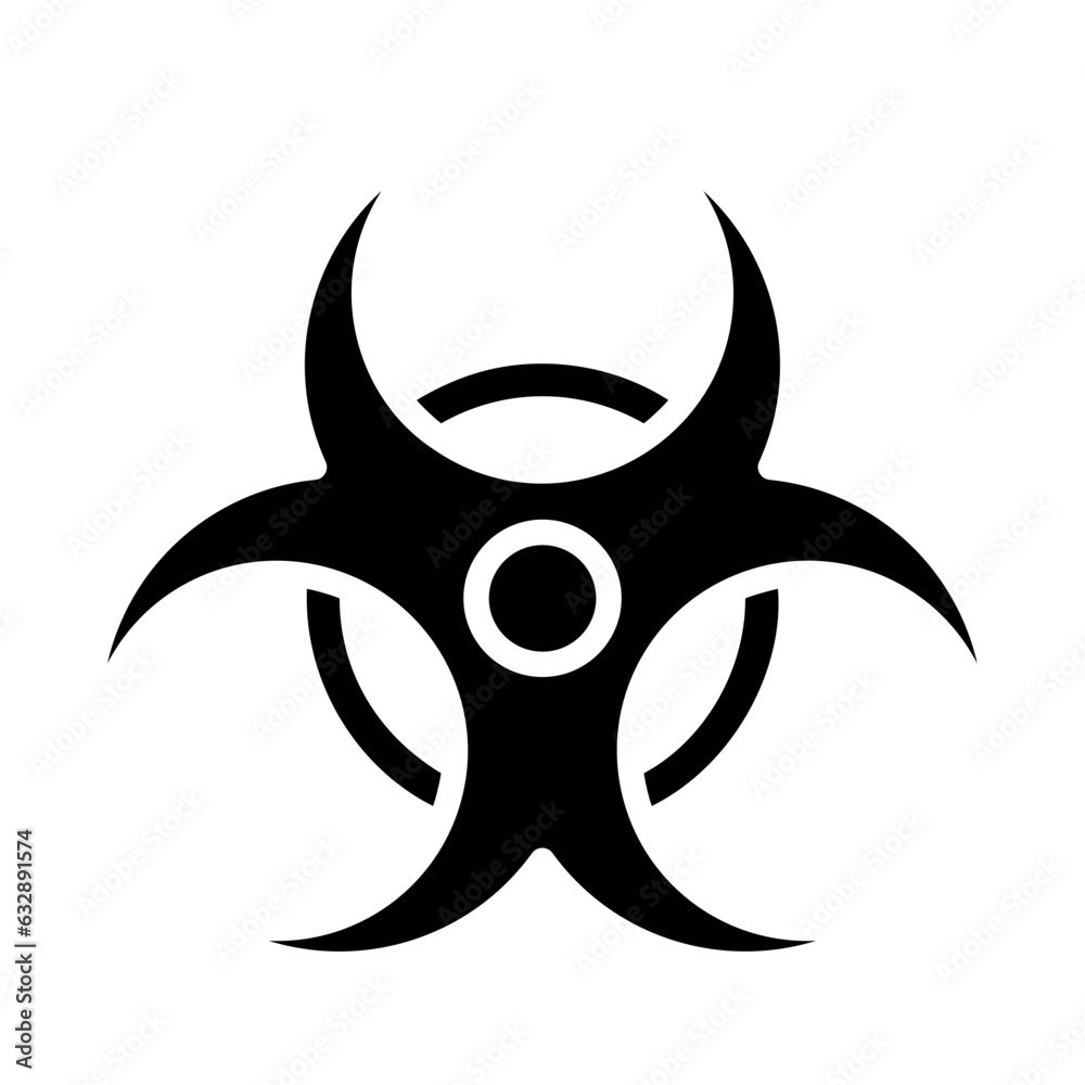 Vecteur Stock Biological hazard, biothreat, biological contaminant ...