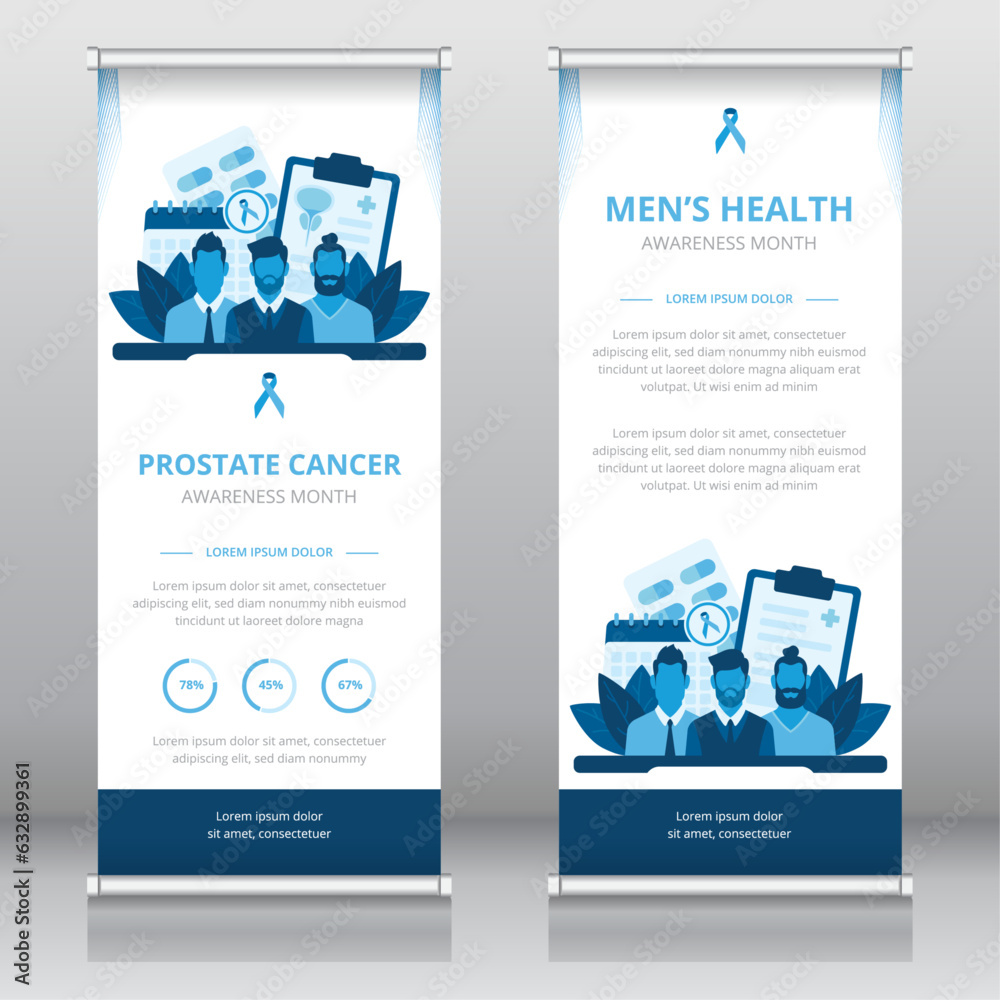Young and middle aged men's health awareness or prostate cancer ...